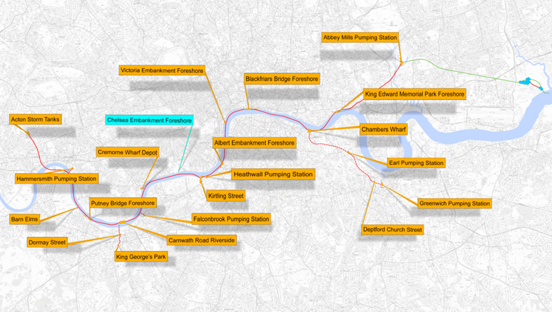 Tideway | Tunnelworks | Pythagoras and right angle triangles