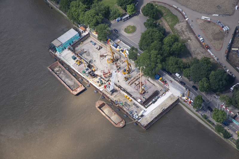 Tideway | Amazing new aerial photography of Tideway sites