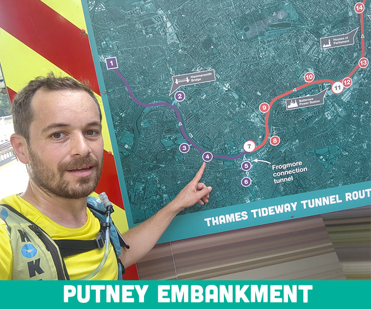 Tideway | Tideway employee runs 46km past Tideway sites to raise money ...
