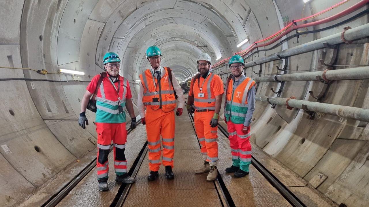 Tideway | Chief Medical Officer visits Super Sewer