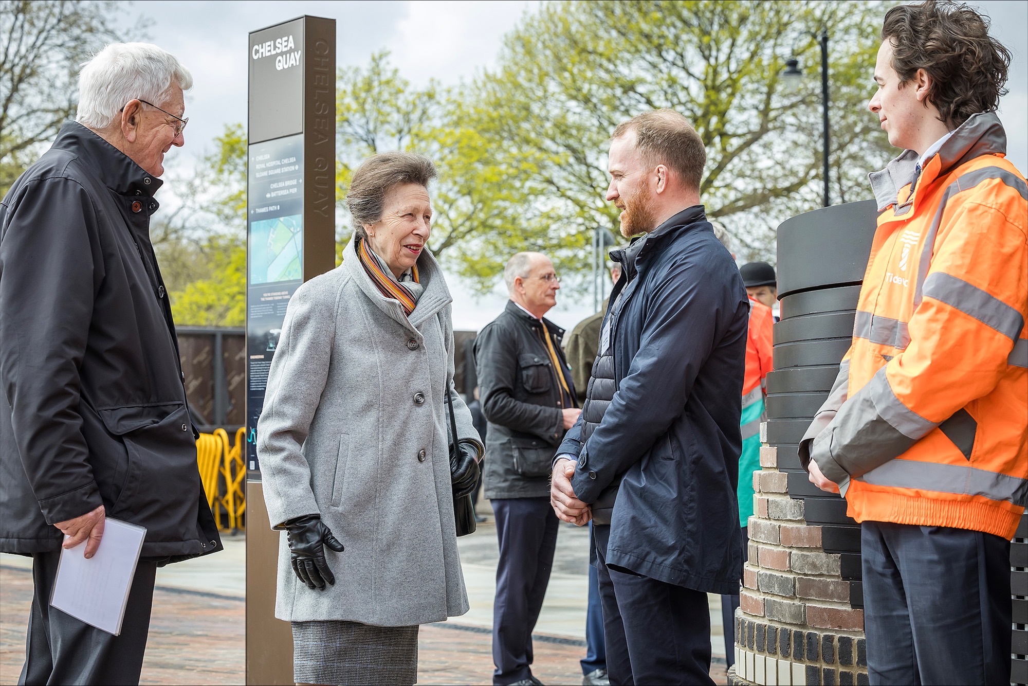 Tideway | The Princess Royal gets a sneak peek at London's newest ...
